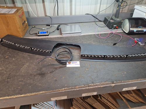 Code 3 Wingman rear deck visor bar Red amber blue | Brooks Gov Surplus