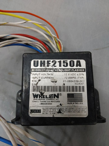 Whelen UHF2150A bi directional headlight flasher | Brooks Gov Surplus