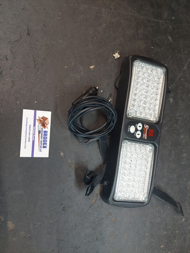 Sound off Signal AMBER led visor warning light ETVLLEDA | Brooks Gov ...