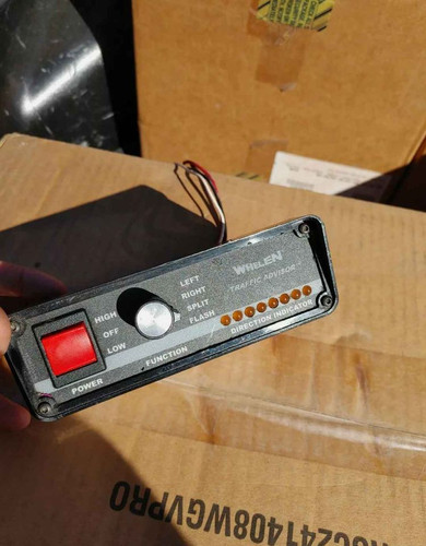 Whelen TACTLD1 traffic advisor controller for amber TA Bar | Brooks Gov ...