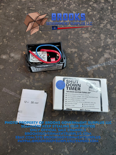 AC DC industries MZL-10SW vehicle shut down timer NEW | Brooks Gov Surplus