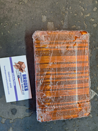 Code 3 AMBER 3x7 light lense NEW | Brooks Gov Surplus