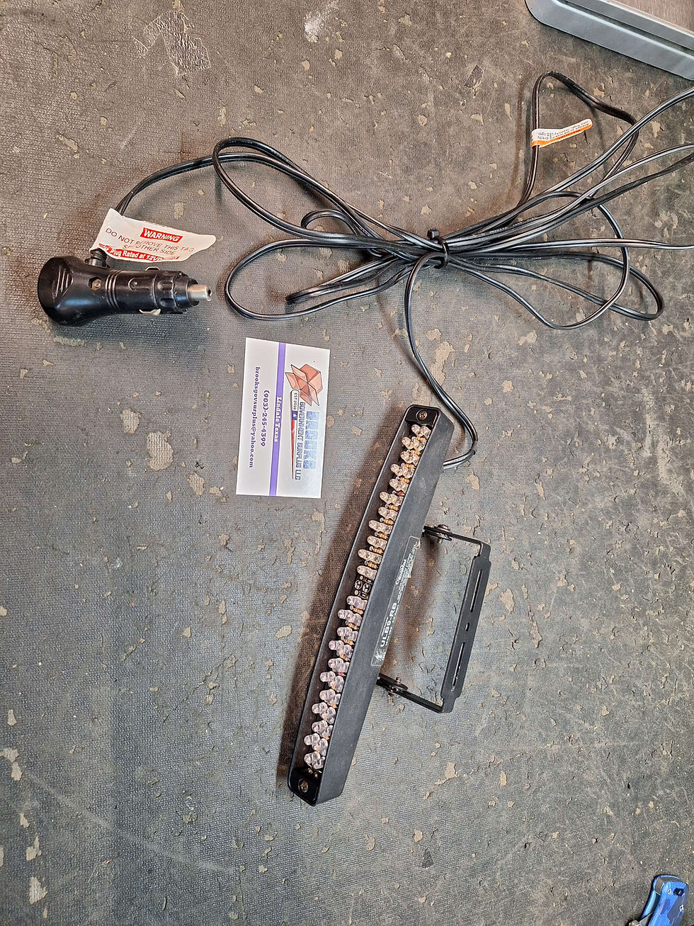 Dash and Visor Lights | Brooks Gov Surplus