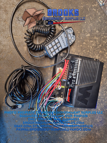 Whelen HHS3200 handheld siren light controller USED | Brooks Gov Surplus