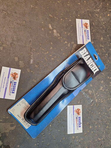 Blanching 7911 plain black covered compact streamlight led flashlight ...