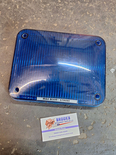 Whelen 900 max beam strobe colored lense USED | Brooks Gov Surplus