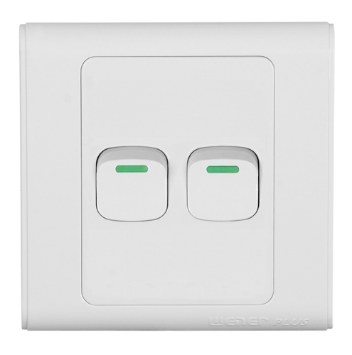 Two Gang Two Way Switch | Wener
