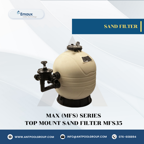 Side Mount Sand Filter with Multiport Valve | ANT POOL Group
