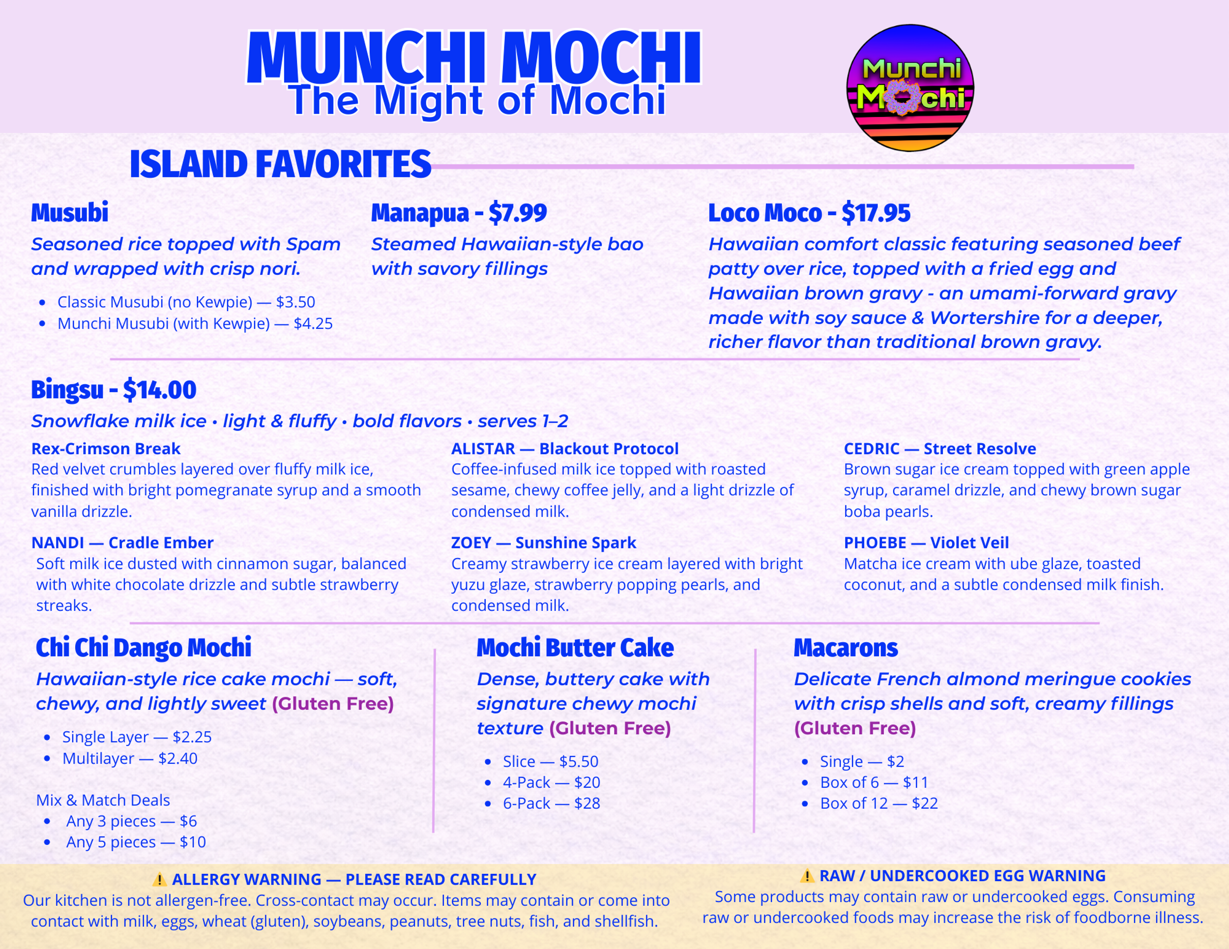 Pre Orders | Munchi Mochi