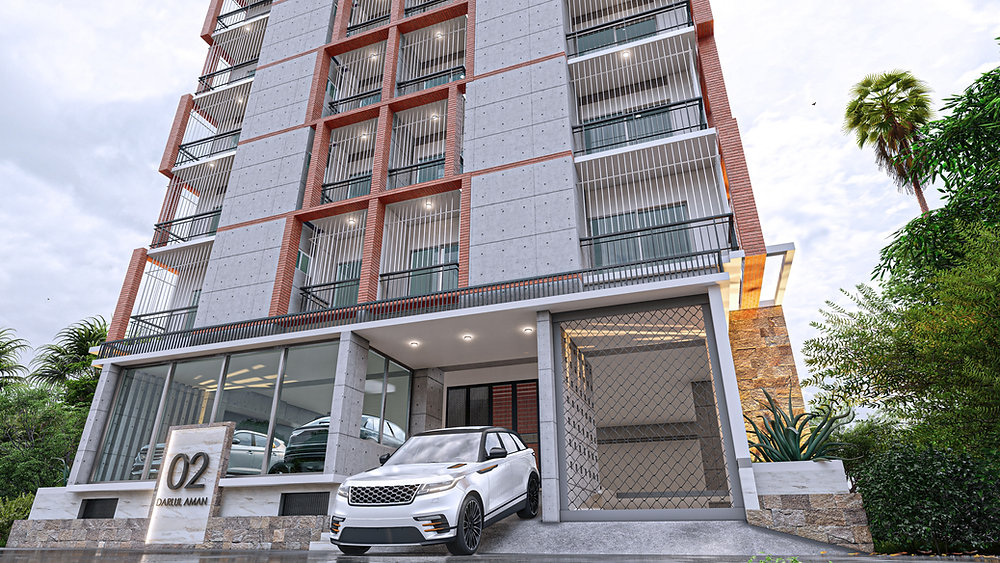 Nine Storied Apartment Building