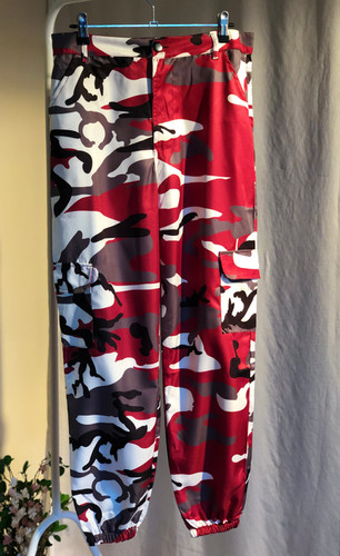 Red Camo Hip Hop Pants | Dance Donators