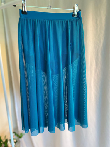 Balera Midi Length Mesh Skirt | Dance Donators