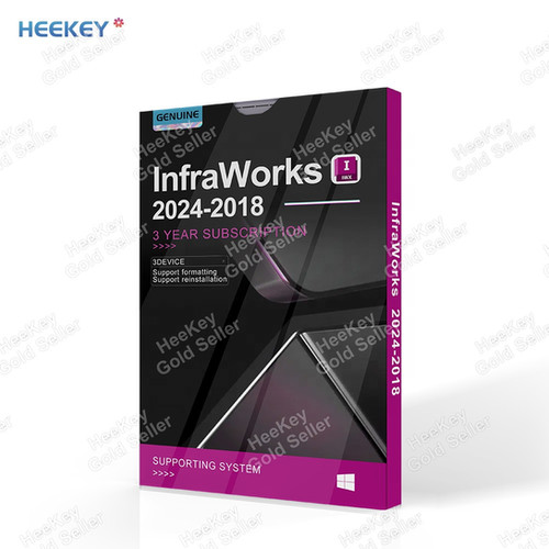 Autodesk InfraWorks 3 Year Subscription 2024/2023/2022/2021 Mac/PC ...