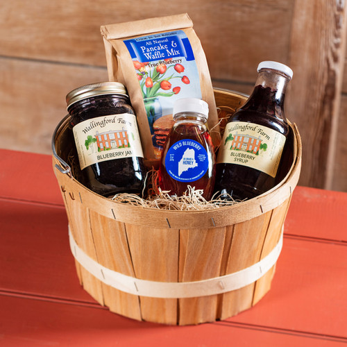 Maine Blueberry Gift Basket | Wallingford Farm