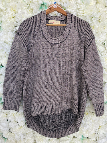 🌸 Elm Silver Jumper Sz 14 | Country Chic Reloved