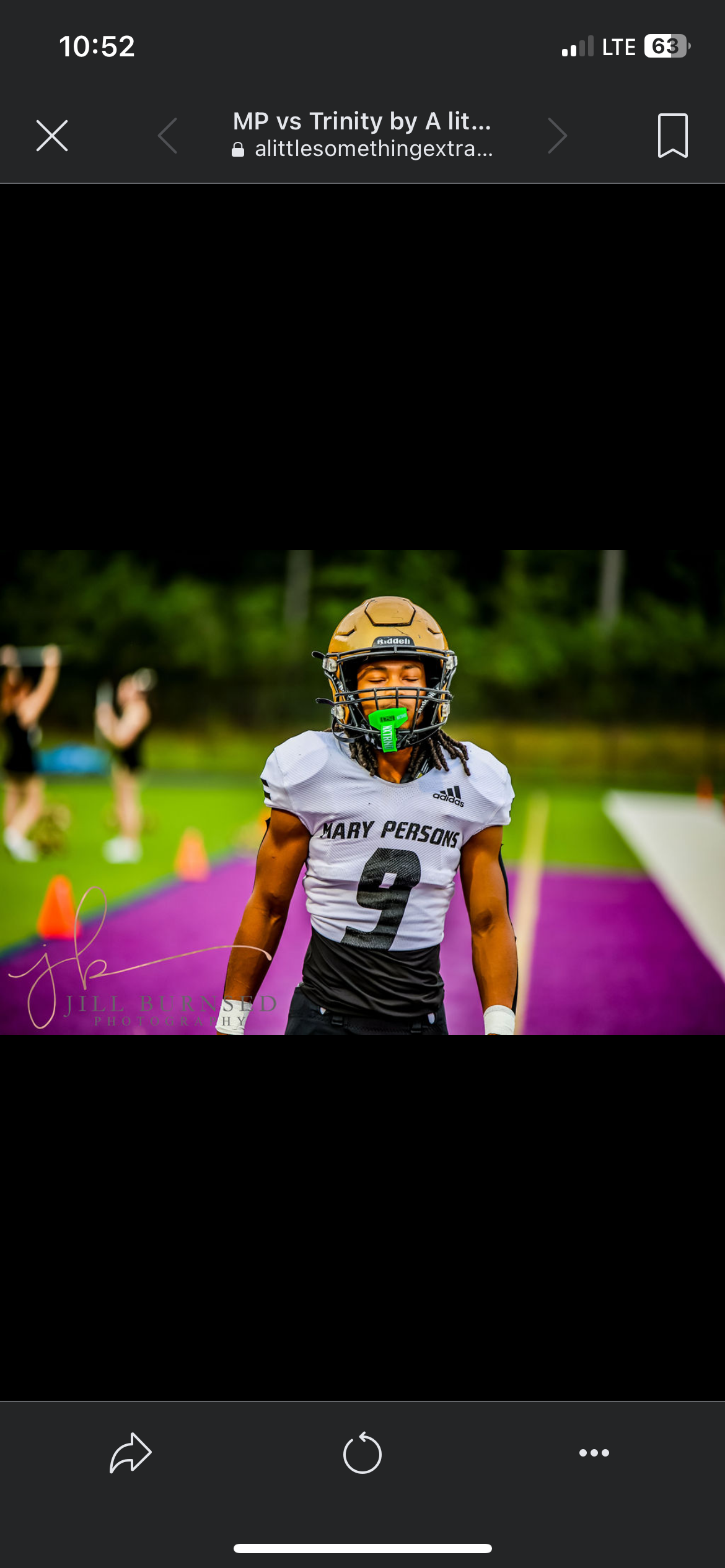 RJ Holder Player Card | Football | The Athletic Academy