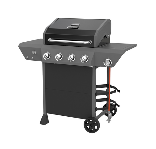 Megamaster 4 Burner Gas Braai Onyx Series | Eloff Patio