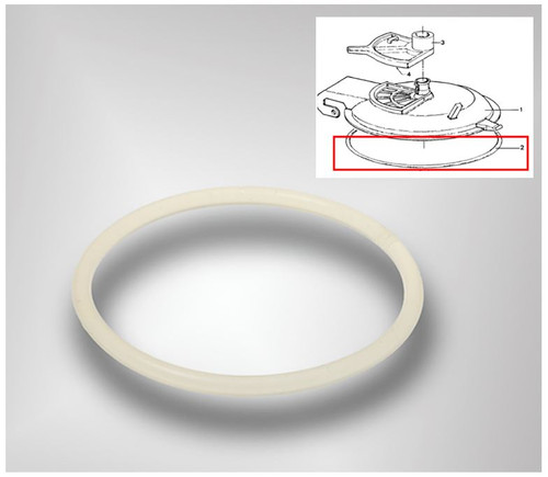 OEM Lid Seal/Cover Gasket, 13.5 x 449.5, silicone um 40 & 44, # 3I0100 ...