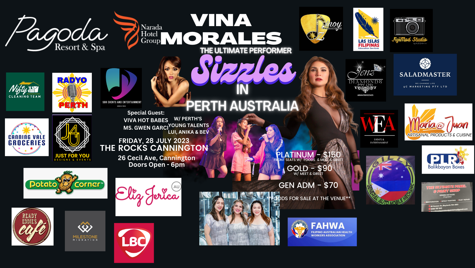 VINA MORALES - SIZZLES IN AUSTRALIA | OzPinoy Productions