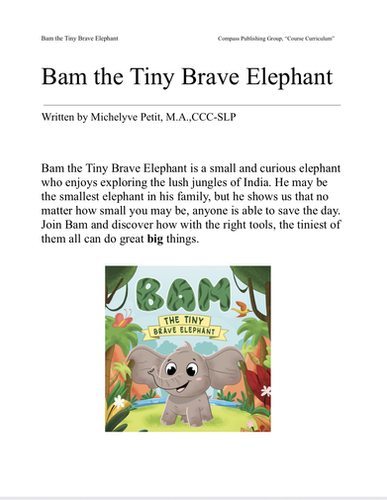 Bam Book | Read-Along Guide | CompassCommunication