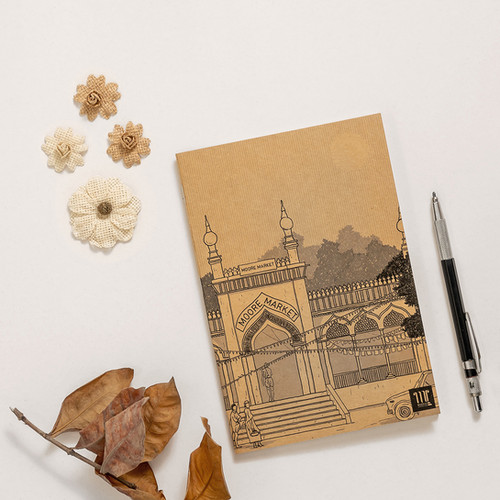 'Moore Market' Madras Notebook | Madras Inherited