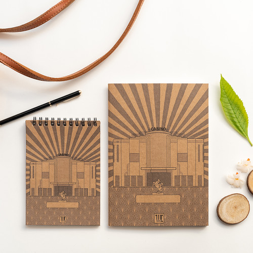 'Casino' Madras Notebook & Notepad | Madras Inherited