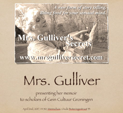 The very first appearance of Mrs. Gulliver in NL!