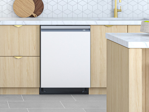 Samsung "Bespoke" White Glass Dishwasher | Home + Patio Gallery