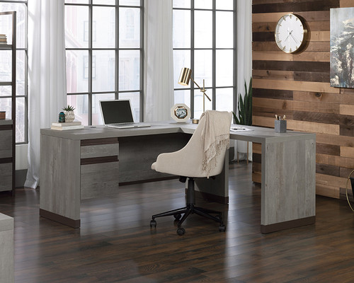 Manhattan Gate L-Shaped Desk with Drawers | Home + Patio Gallery
