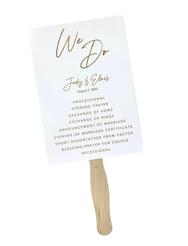 Paddle Fans | Custom Paddle Fans | We Do Paddle Fans | Infinity Paper