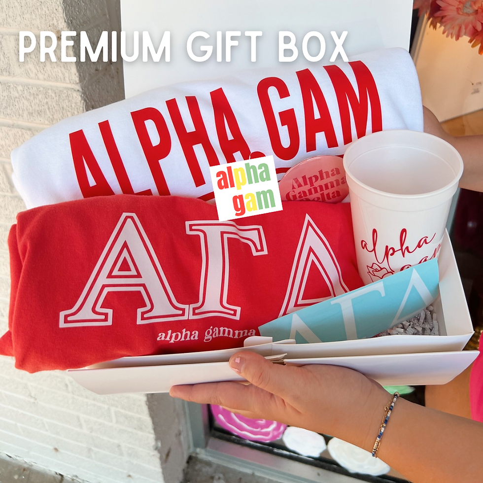 Alpha Gamma Delta Sorority Gift Boxes | The Sorority Place