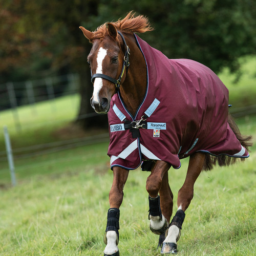 Rambo 1000D Wug Lite 50g - burgundy/burgundy | Sweden Horse Rugs
