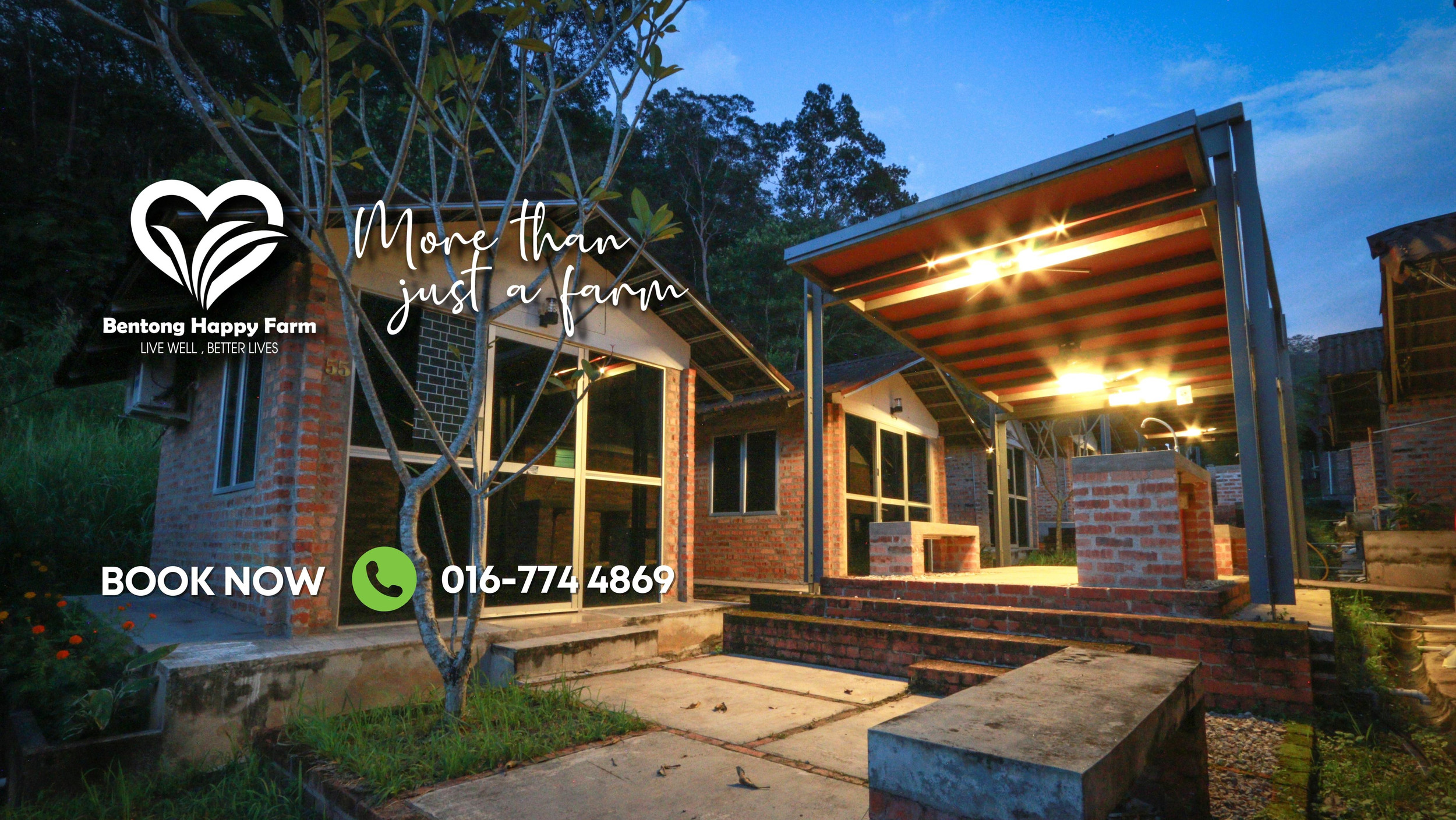 Bentong Happy Farm | 文冬农家乐 | Farmstay