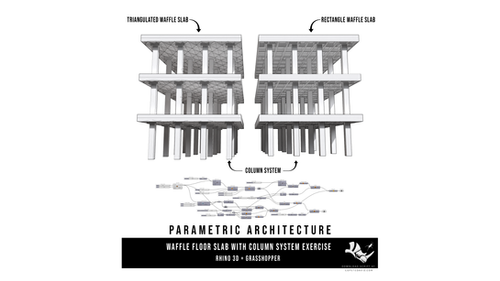 Concrete Slab Waffle Structure | David Copete