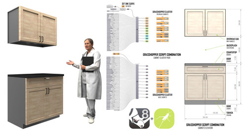 Parametric Cabinet Pack from Base Curve | David Copete