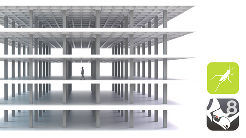 Parametric Multi Floor Building Script - Waffle Slab Structure | David ...