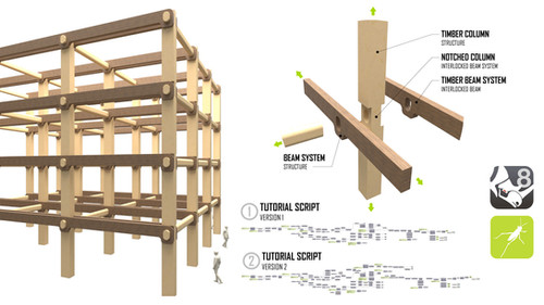 Parametric Building Structure Tamedia Shigeru Case Study | David Copete