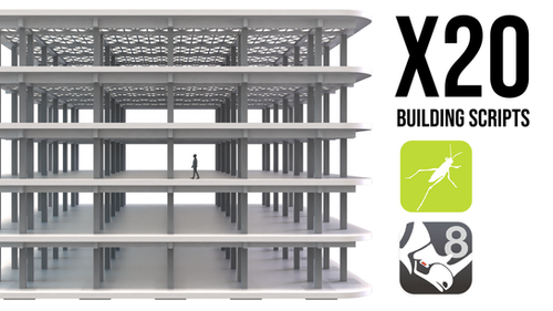 Parametric Building Structures Collection x20 | David Copete