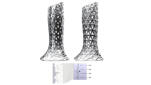 Tower Form Finding Smooth | David Copete