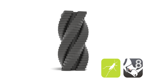 Parametric Twist Tower | David Copete