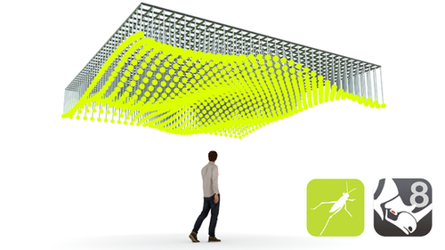 Parametric Light Array Wave | David Copete
