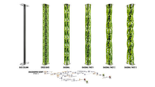 Parametric Structure Column Design | David Copete