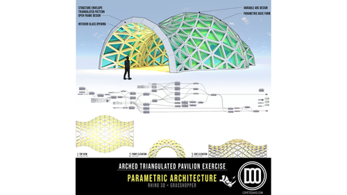 Arched Pavilion Structure | David Copete