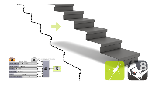 Parametric Stairs Array | David Copete