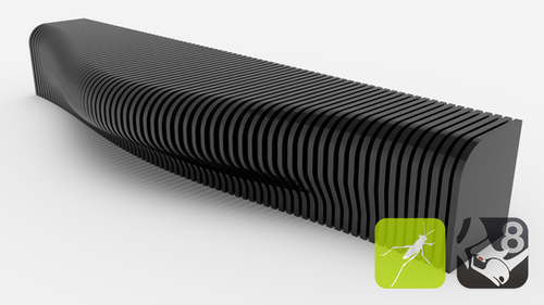 Parametric Bench Design v1 | David Copete