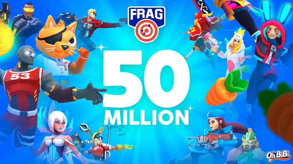 FRAG Pro Shooter - 50 MILLION players 🔥