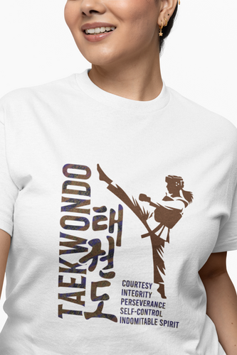Slogan Taekwondo T-shirt | Play Sports India