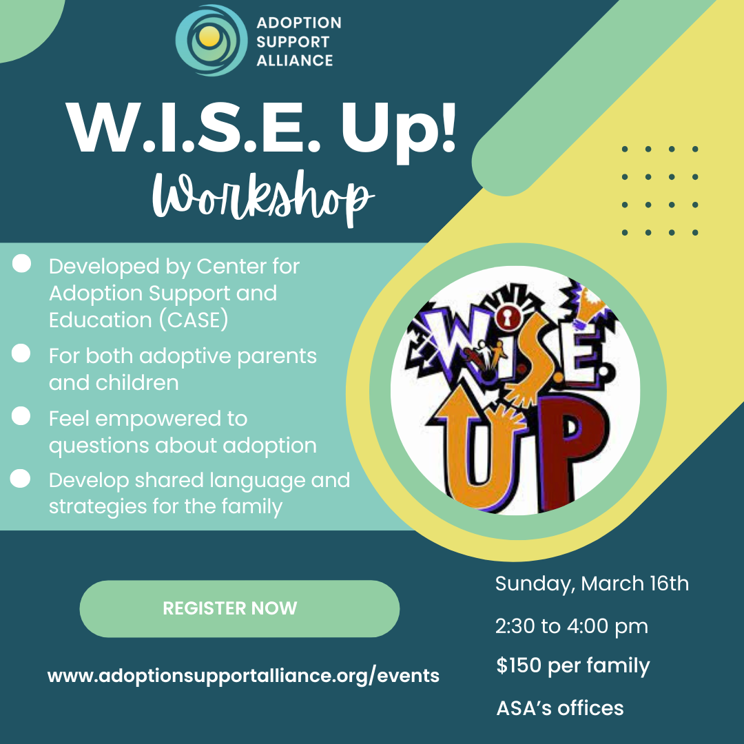 W.I.S.E. Up! Workshop | Adoption Support Alliance