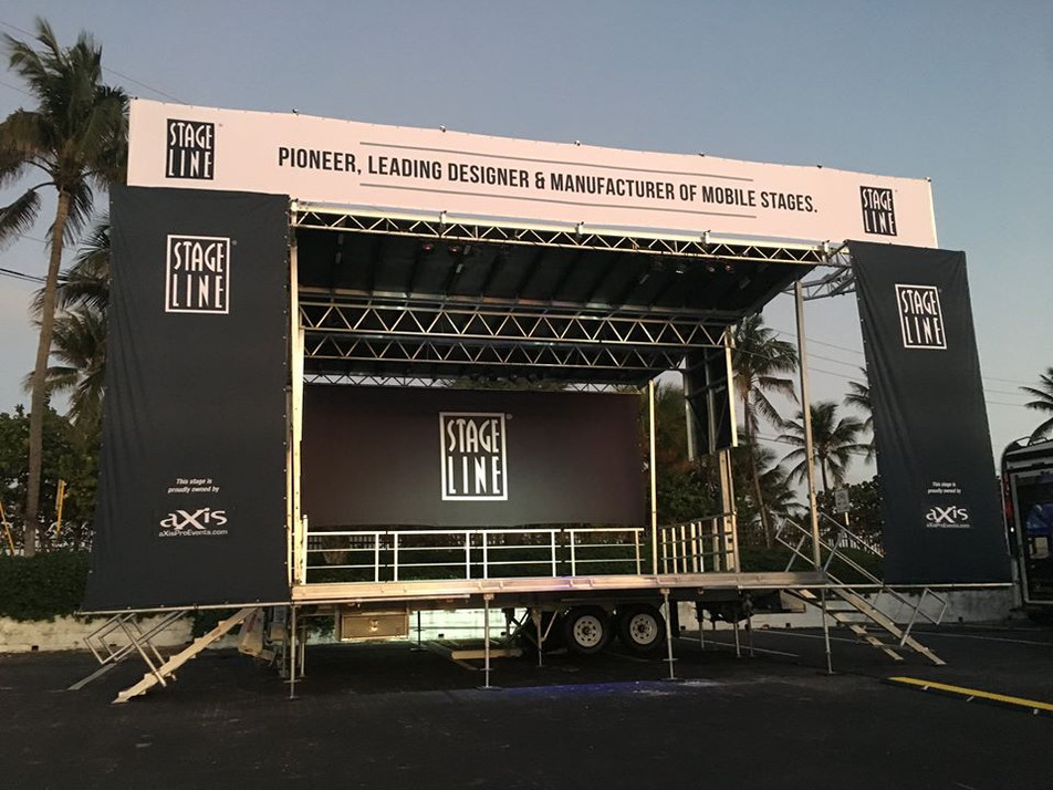Mobile Stage Rental | Orlando | aXisProEvents