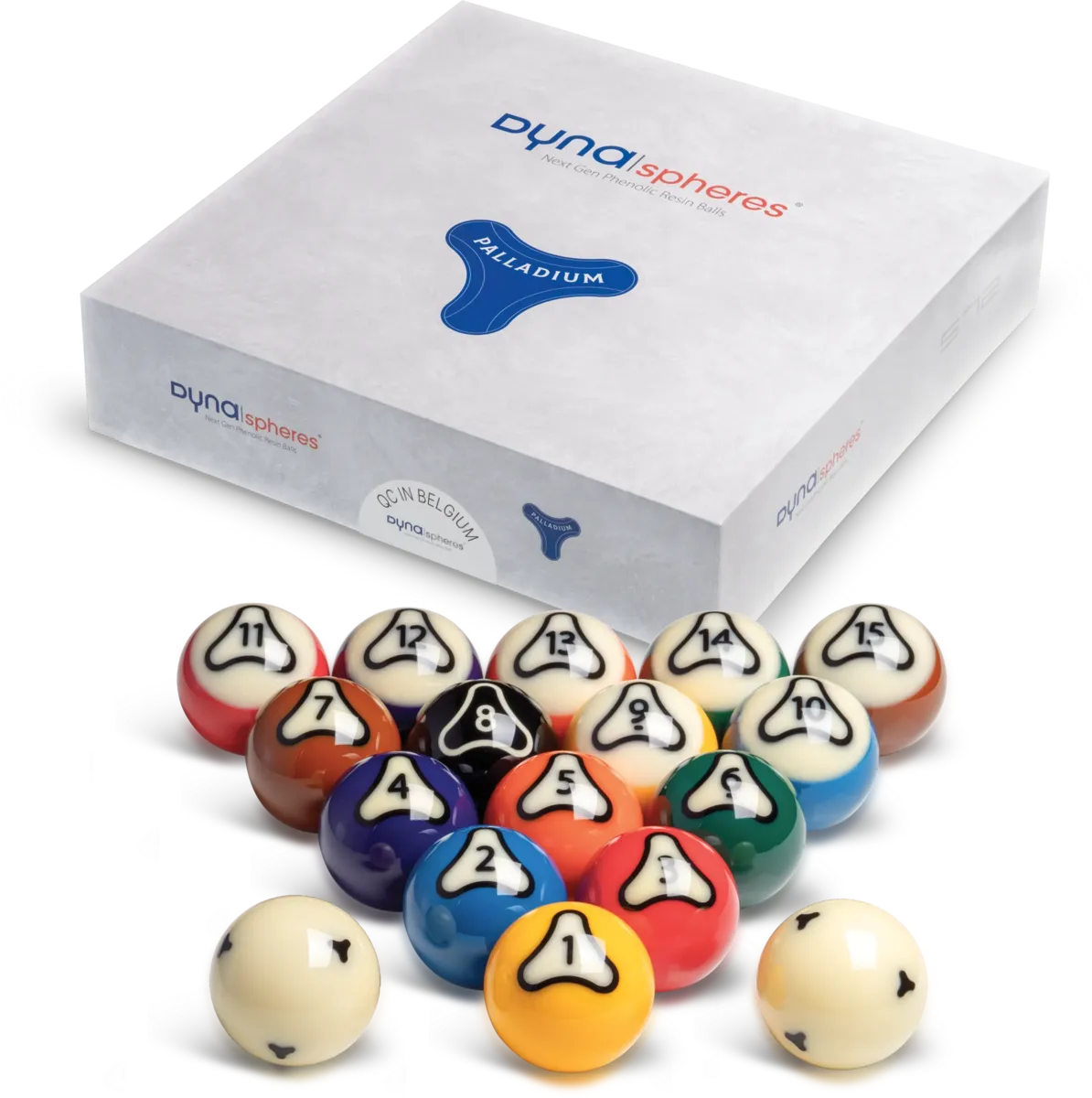 Dyna Spheres "Palladium" Billiard Balls | Tsports